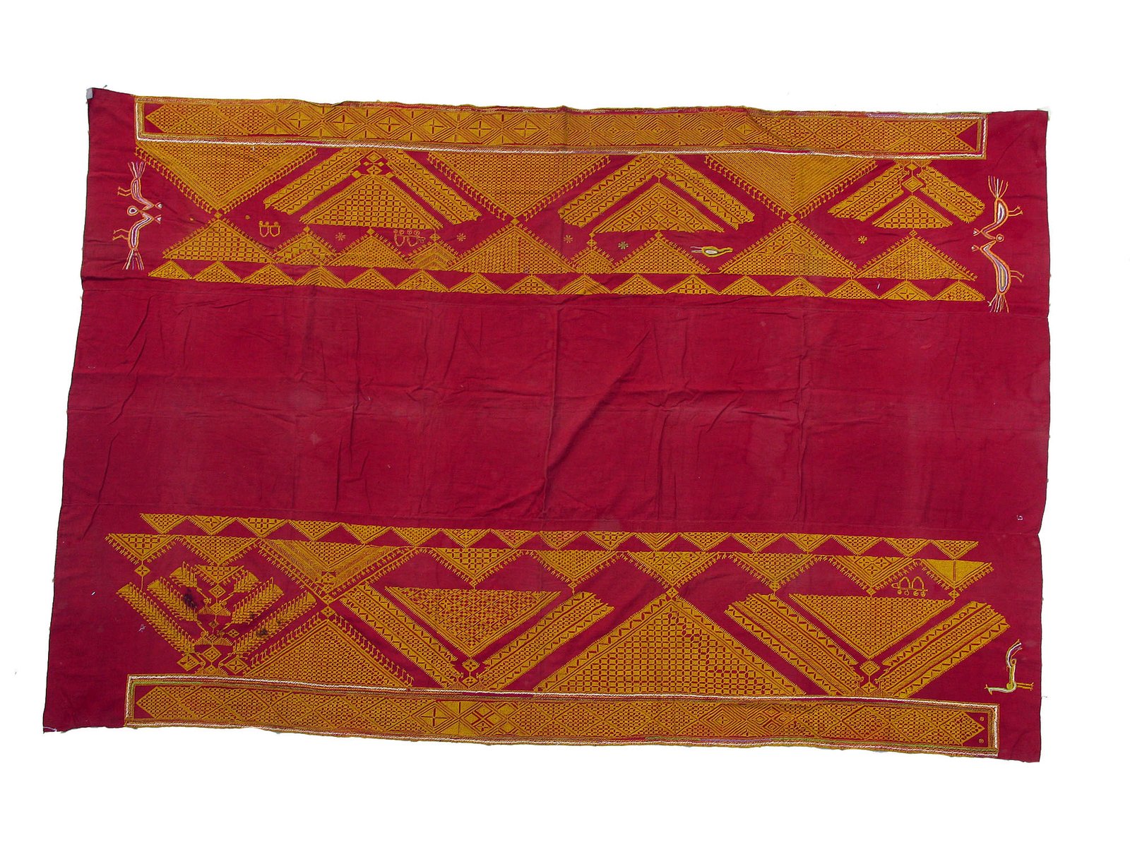 Chope Phulkari from the Punjab, India, tex-119 | Michael Beste, Noahs ...